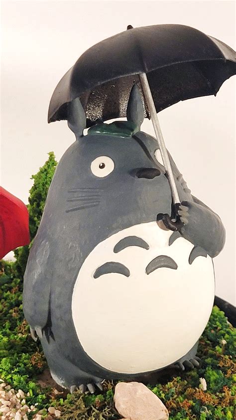 3d Printed My Neighbor Totoro Umbrella Scene・cults