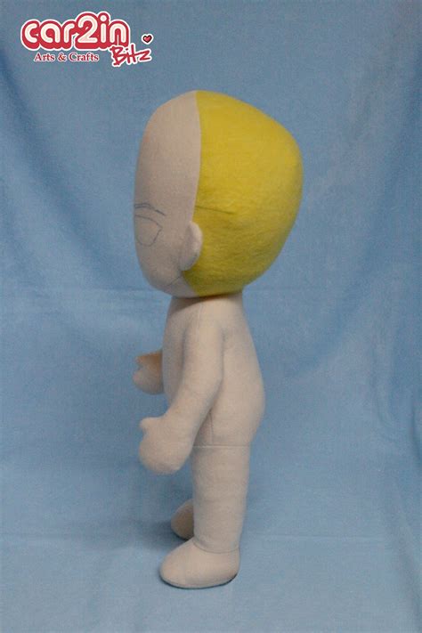 Updated Pattern 10 And 15 Inch Chibi Plushie Base Pattern Etsy