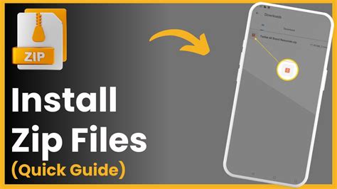 How To Install Zip Files On Android YouTube