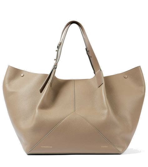 Victoria Beckham The New Medium leather tote bag Victoria Beckham