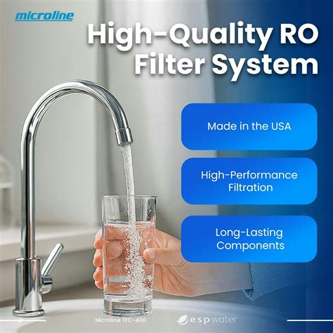Microline Tfc 400 Esp Ro System 50 Gpd Esp Water