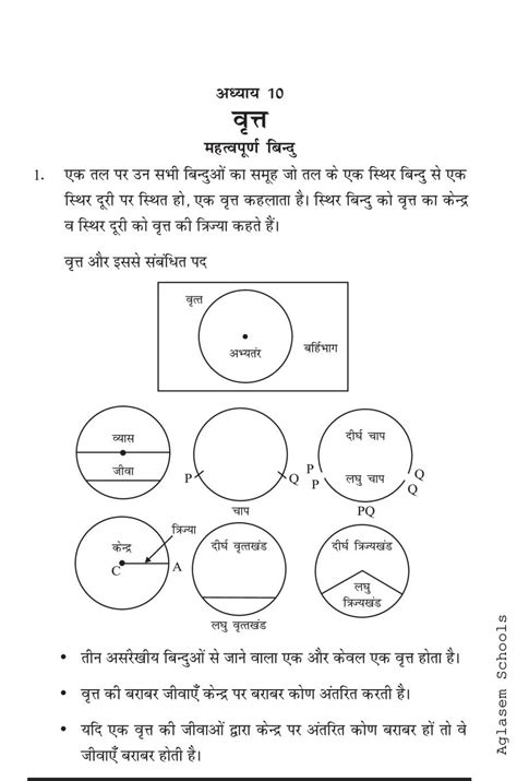 Circles Class 9 Notes Pdf वृत के नोट्स All Important Notes
