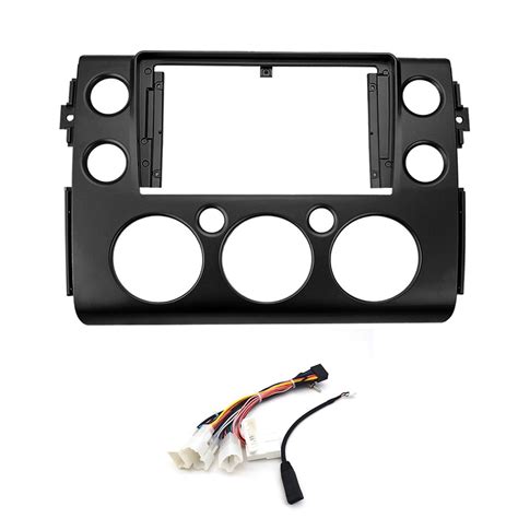 9 Car Radio Stereo Dash Frame Fascia Bezel Panel Wpower Harness