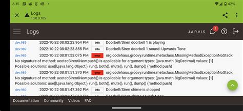Aeotec Doorbell Button Error Devices Hubitat