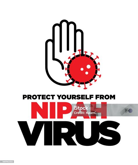 Nipah Virus Template Design Vector Stock Illustration Stock Illustration Download Image Now