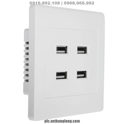 Cốc điện USB cổng USB A mỗi cổng âm tường MATIC VN