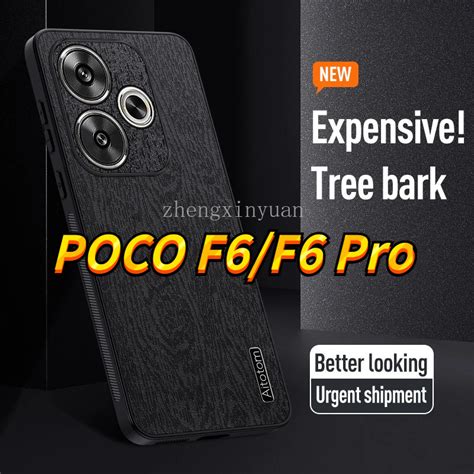 Casing For Xiaomi POCO F Pro G Phone Case Tree Stripes Leather Cover For POCOF F Pro