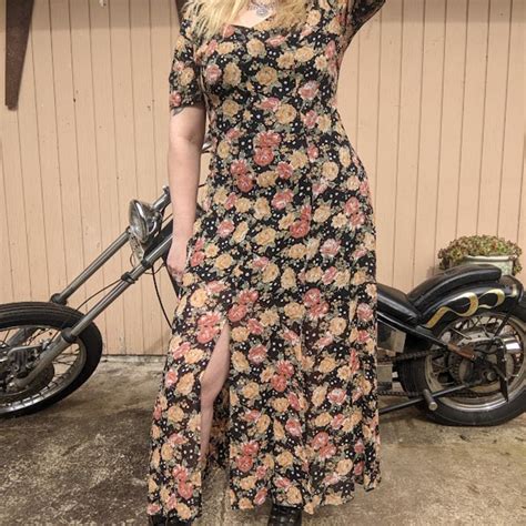 Super Cute See Through Lace Floral American Vintage Depop