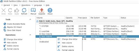 How To Merge Adjacent And Non Adjacent Partitions In Windows