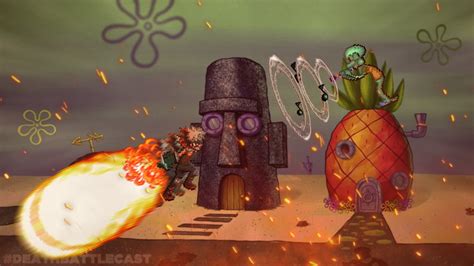 Explosion In E Minor Katsuki Bakugou Vs Squidward Tentacles My Hero Academia Vs Spongebob