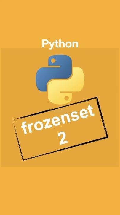 Frozenset 2 Python Yerleşik Gömülü Built In Fonksiyonlar R