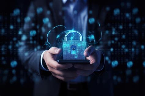 Premium Ai Image Cybersecurity And Privacy Concept Of Data Protection