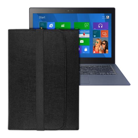 Case Sleeve For Asus Zenbook Ux Ux Ux Black Cover Bag Felt Pockets Ebay