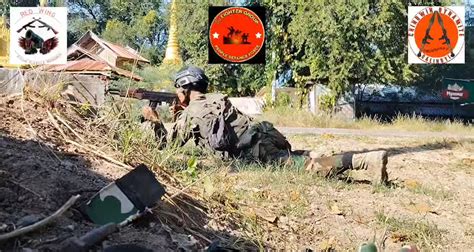 Khit Thit Media ဆားလင်းကြီးမြို့ပေါ်ရှိ စစ်တပ် အထိုင်ချ