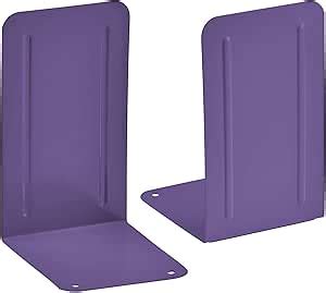 Acrimet Premium Sujetalibros De Metal Resistente Color Morado