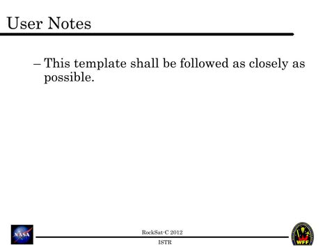 Ppt Payload Subsystem Integration And Testing Report Powerpoint