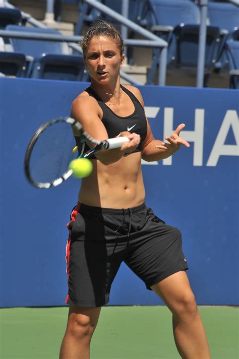 Us Open Sara Errani Practice Games Usta National Tennis