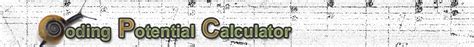 Cpc Coding Potential Calculator