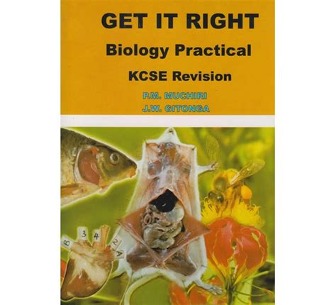 Get It Right Biology Practical Kcse Revision Shopier Ring