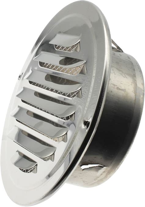 Buy Lbtodh 6 Inch Louver Grille Cover Vent Stainless Steel Round Soffit