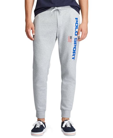 Купить Джоггеры Ральф Лорен мужские штаны из флиса Jogger Ralph Lauren ...