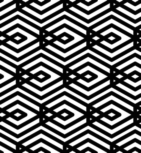 Free Vector Lines Vector Seamless Pattern Banner Geometric Striped