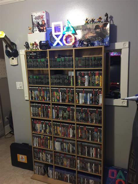 Got My PlayStation Shelf Together R Playstation Got My PlayStation Shelf Together R Playstation