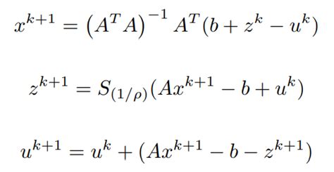 Least Absolute Deviation Using ADMM