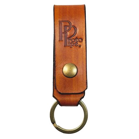 Leather Keychain Proto Pipe