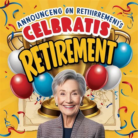 Celebrating Retirement A Welldeserved Break Premium Ai Generated Image