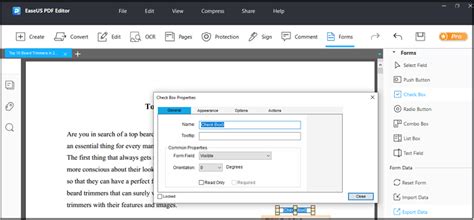 How To Add A Check Box In PDF Best Ways In EaseUS