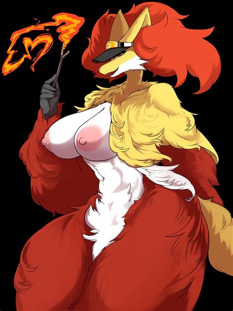 Rule 34 Absurd Res Anthro Areola Big Breasts Black Background Breasts