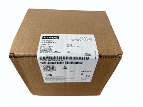 Siemens Simatic S7 200 Smart Plc Cpu St30 6es7288 1st30 0aa1