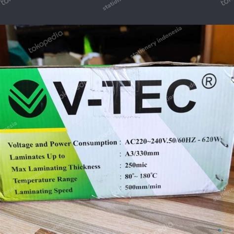 Jual Mesin Laminasi Roll A3 Vt 330 Mesin Laminating V Tec A3 Modifikasi Di Seller Circlet