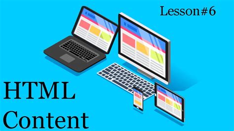 web design for beginners free course part 6 html content short