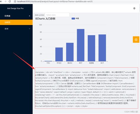 【vue 开发实战】实战篇 45：如何构建可交互的组件文档让代码高亮的显示在页面 vue 显示代码组件 csdn博客