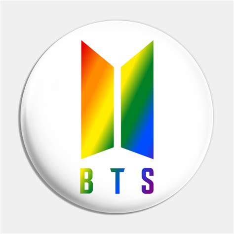 Bangtan Babes BTS Gay Pride Bangtan Babes Bts Pin TeePublic