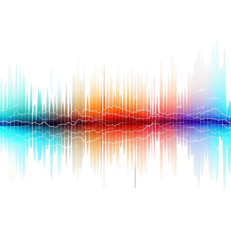 Sound Wave Of Music Voice And Radio Frequency Waveform Line Abstract Graphic Equalizer