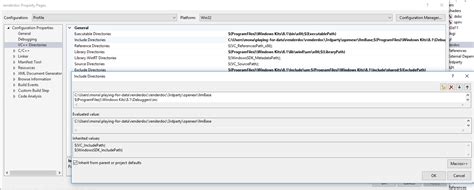 Where Can I Set Additional Include Directories And Libraries In Visual