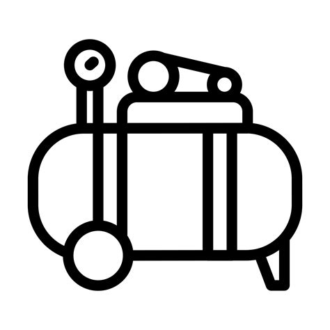 compressor icon design 20966054 vector art at vecteezy