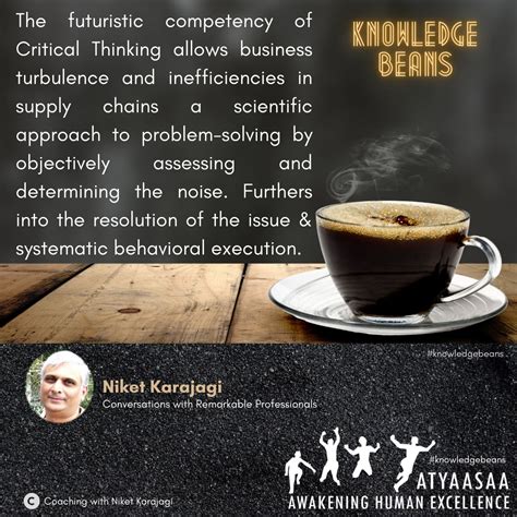 Niket Karajagi On Linkedin Knowledgebeans Criticalthinking Designthinking Niketkarajagi