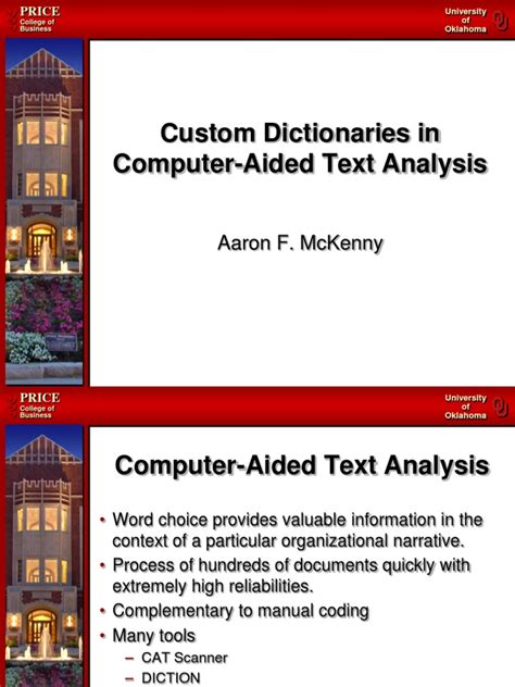 custom dictionaries in computer aided text analysis pdf innovation