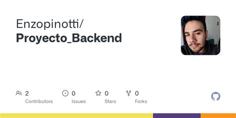 Github Enzopinotti Proyecto Backend