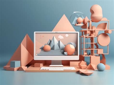 Premium Ai Image Digital Elegance Crafting Mockup Compositions With