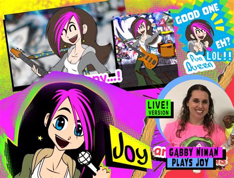 Joy Singer On Bass Guitar — Soul Jump Animated Virtual Band