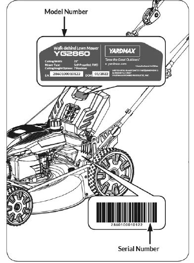 Yardmax Ygc060 22 In Fwd 3 In 1 Gas Walk Behind Self Propelled Lawn