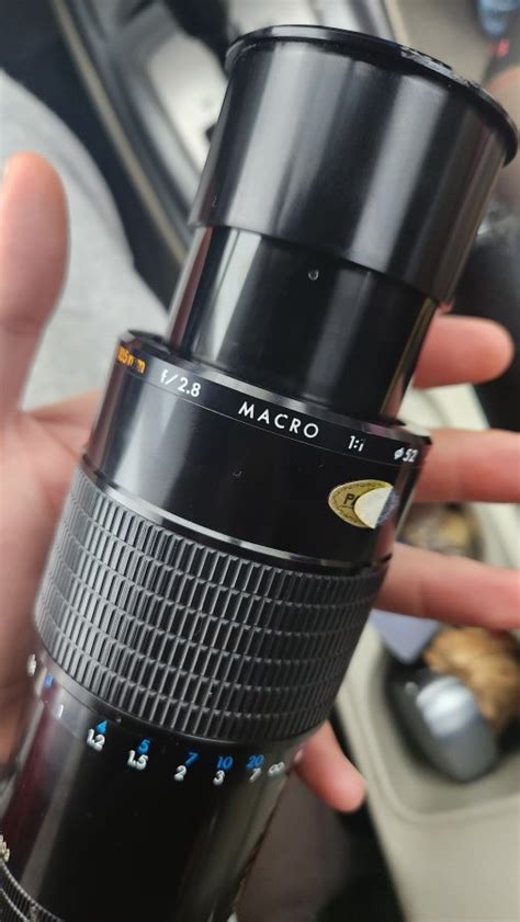 Removing Front Element Of 105mm Kiron Macro