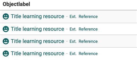 Object Representation Openolat Documentation