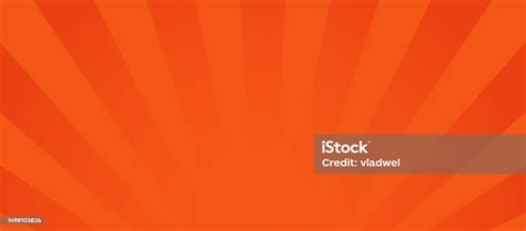 광선 태양 배경 오렌지 버스트 벡터 그래픽 일러스트레이션 만화 맑은 빔 복고풍 빛 방사형 디자인 이미지 클립 아트 그라데이션에 대한 스톡 벡터 아트 및 기타 이미지 Istock
