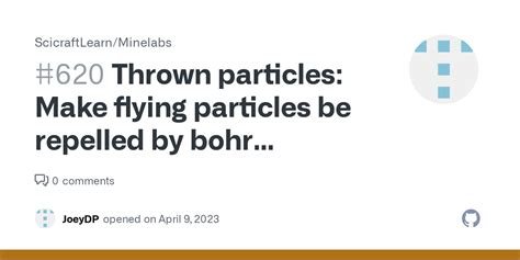 Thrown Particles Make Flying Particles Be Repelled By Bohr Blueprint